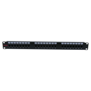 (Clearence) Cat.5E 110 Patch Panel 24 Ports Rackmount w/LED Indicator ...